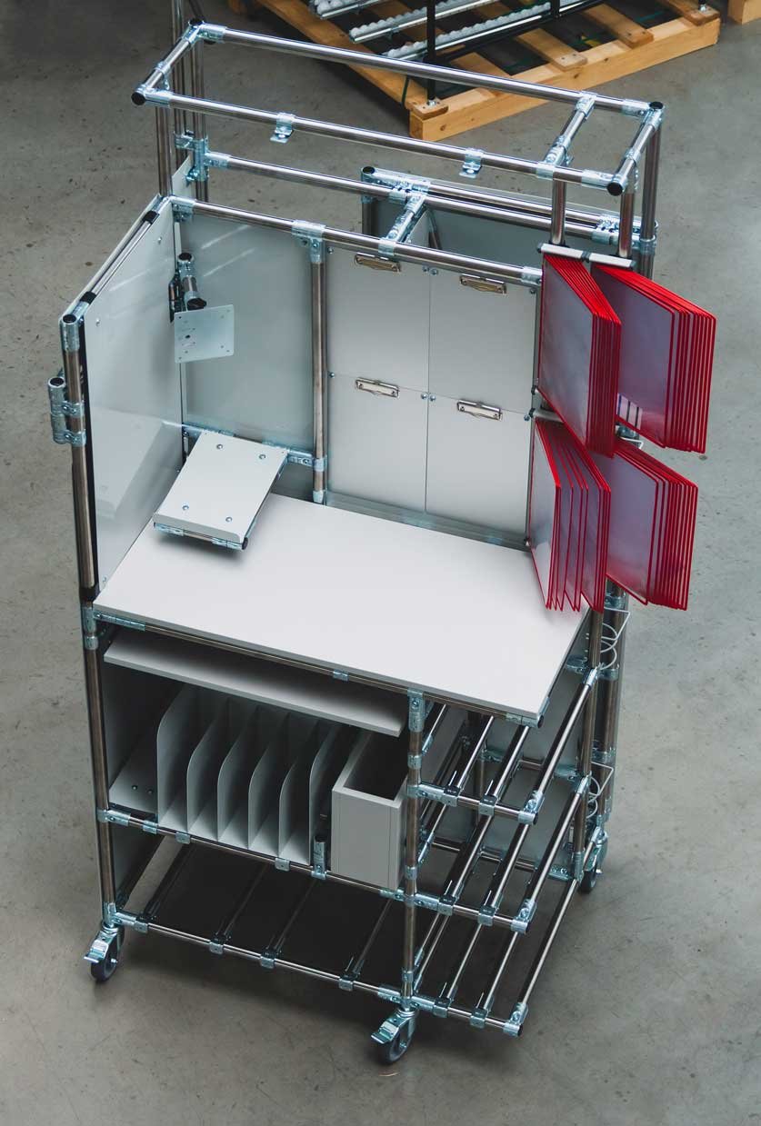 Packing table and packing stations: Efficient & ergonomic work tables