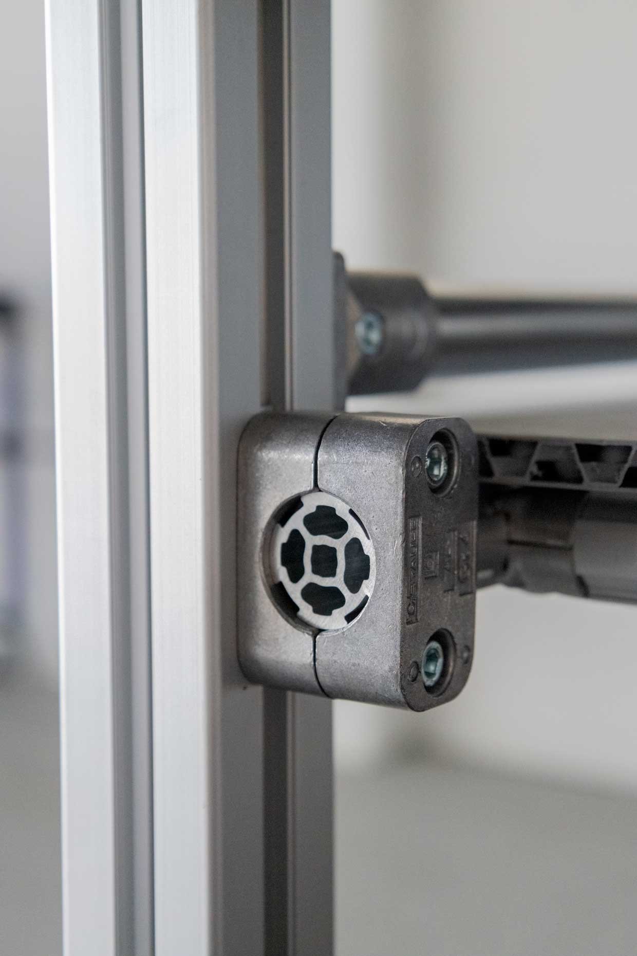 Aluminium square pipes and joints | BeeWaTec