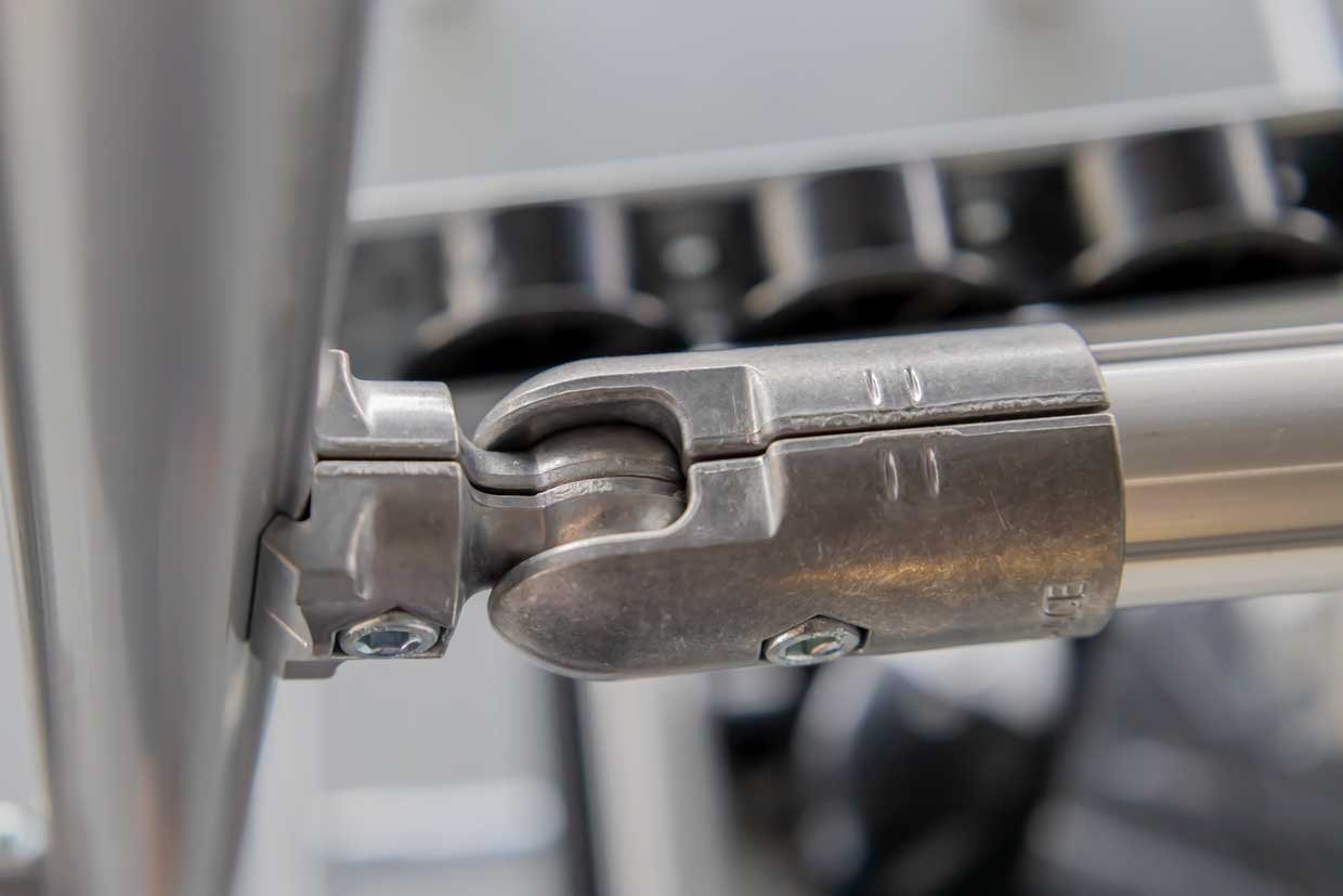 Aluminium pipe racking system for lean production| BeeWaTec