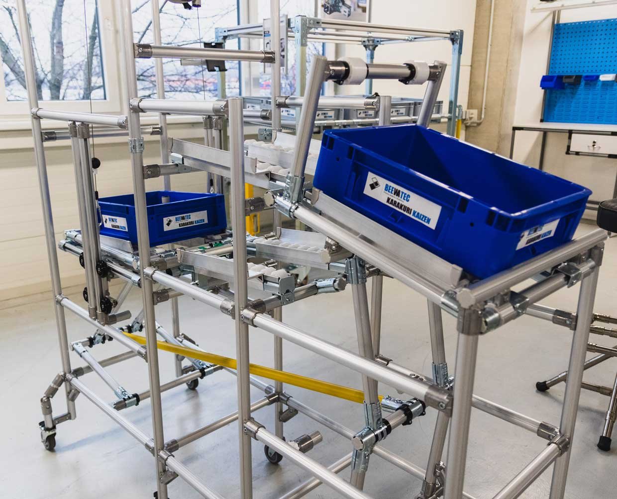 Karakuri for mechanical low cost automation | BeeWaTec