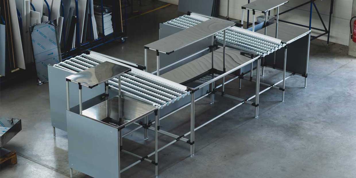 Individual assembly lines for lean production | BeeWaTec